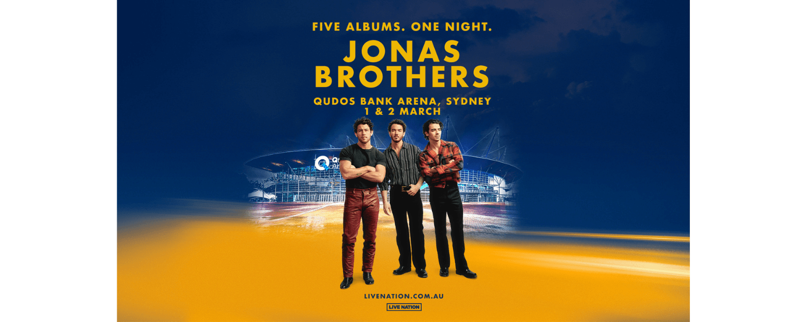 Jonas Brothers Sydney Olympic Park